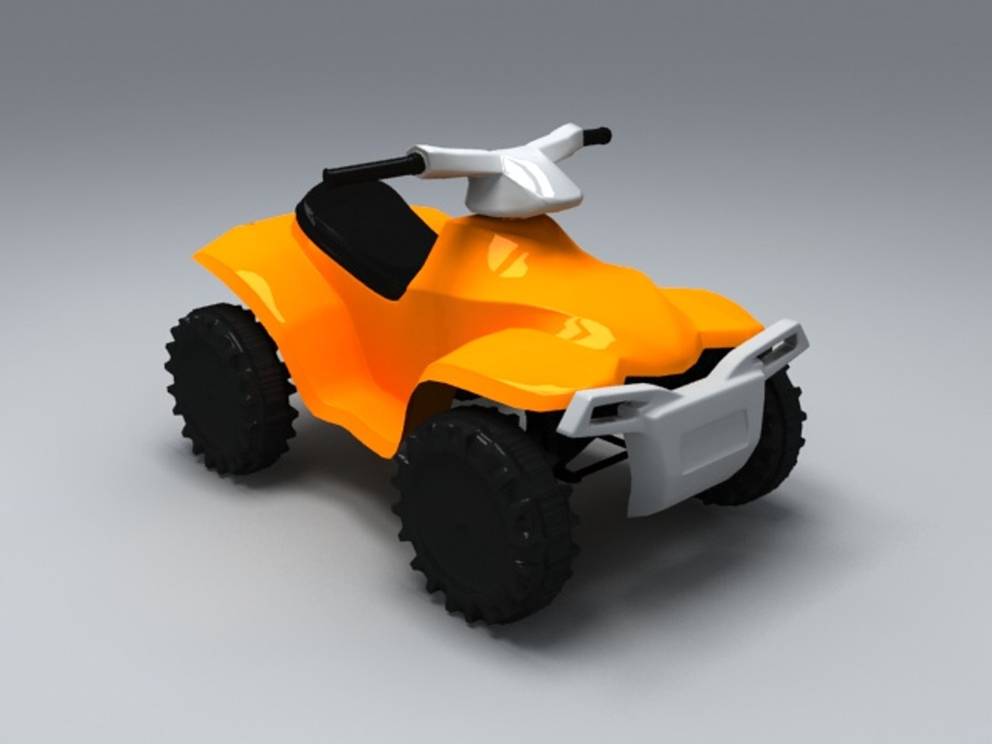 Toy Atv 3d Model