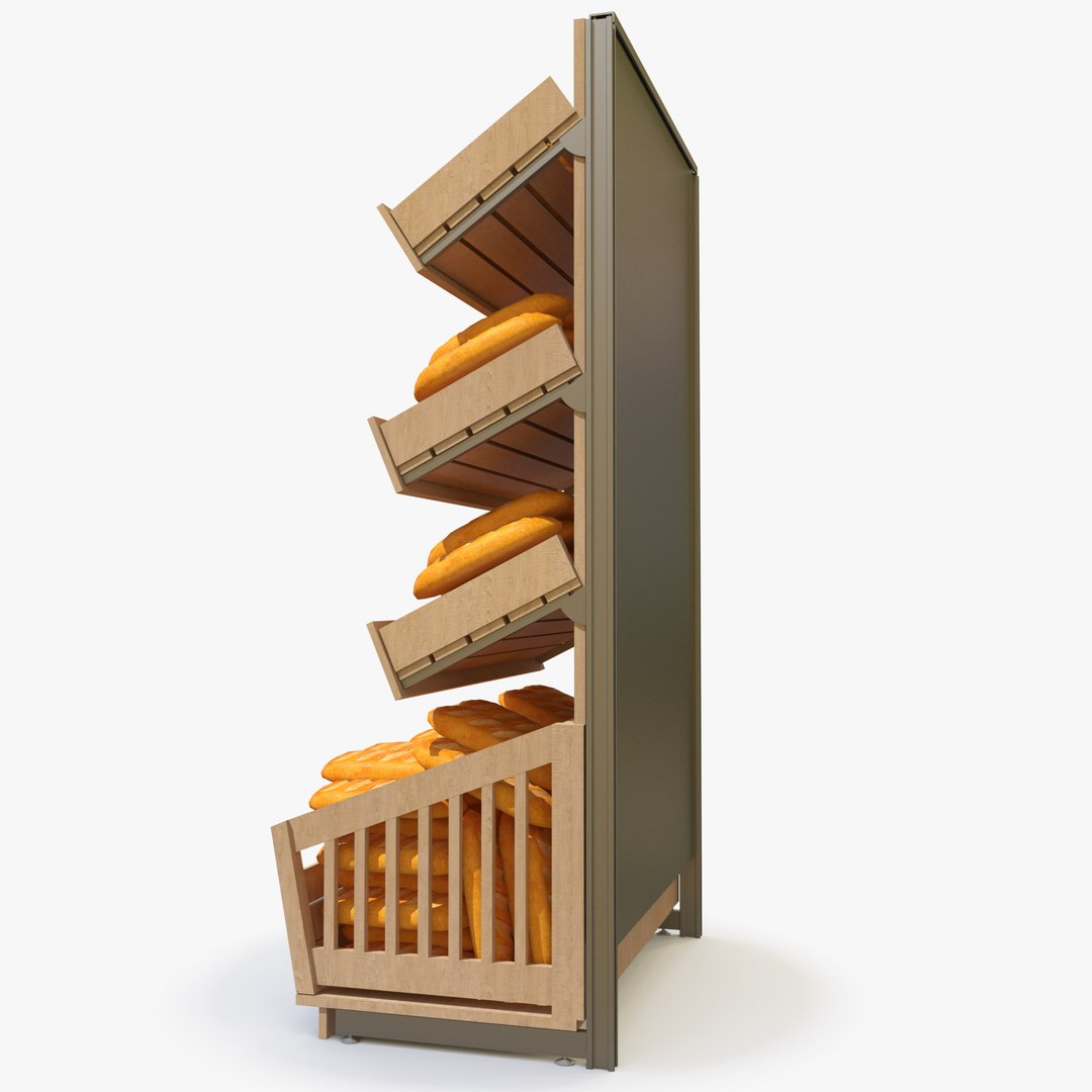 rack bread 3d model