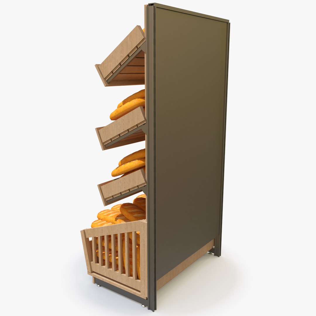 rack bread 3d model