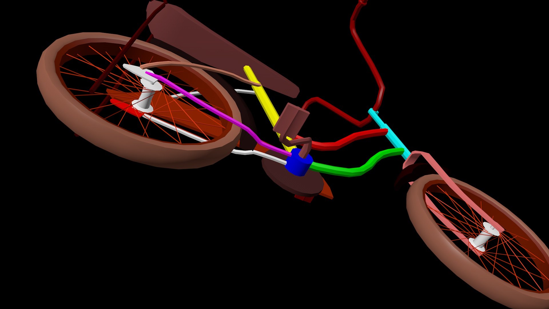 3D Stingray Girls Bike Model - TurboSquid 2087300