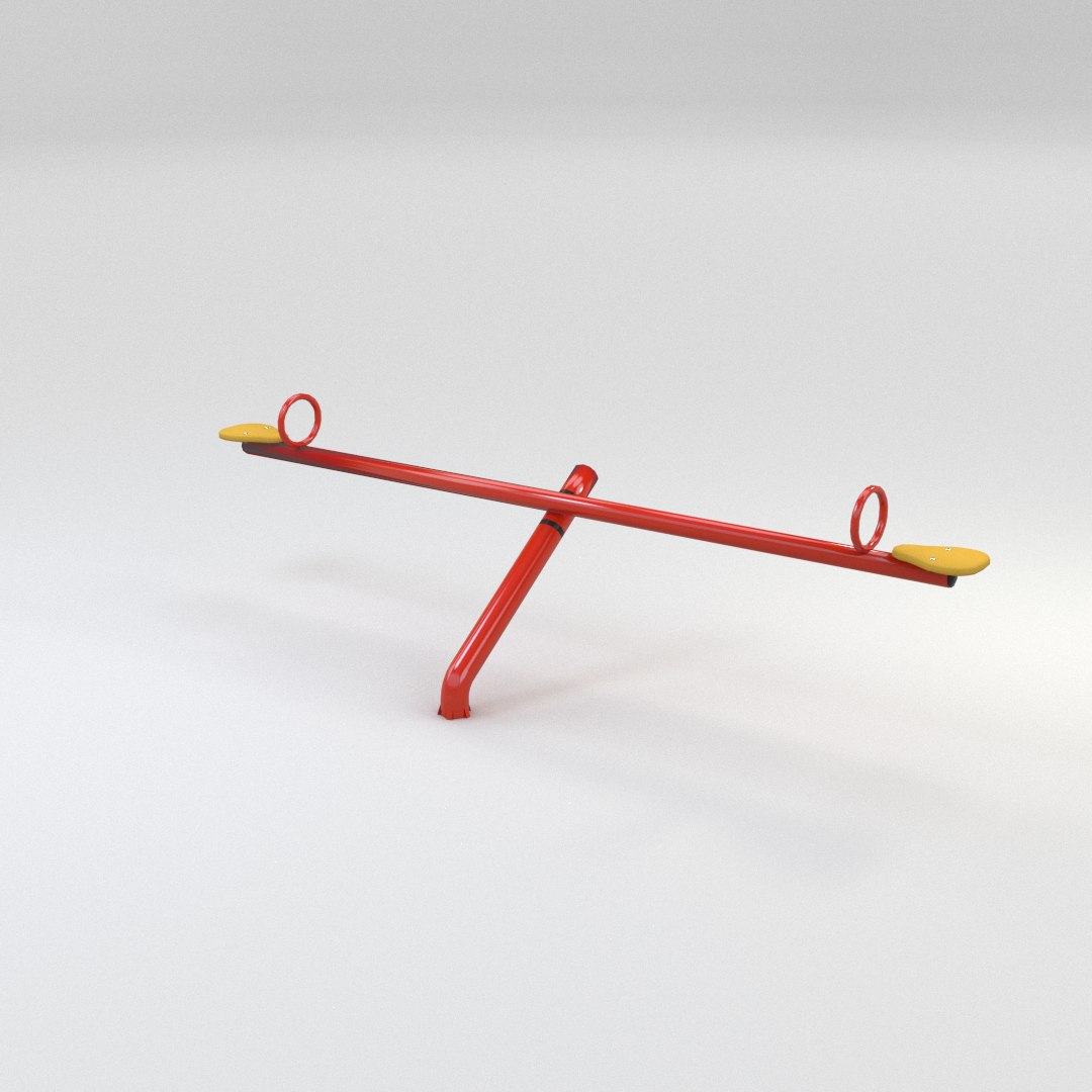 3d seat teeter model