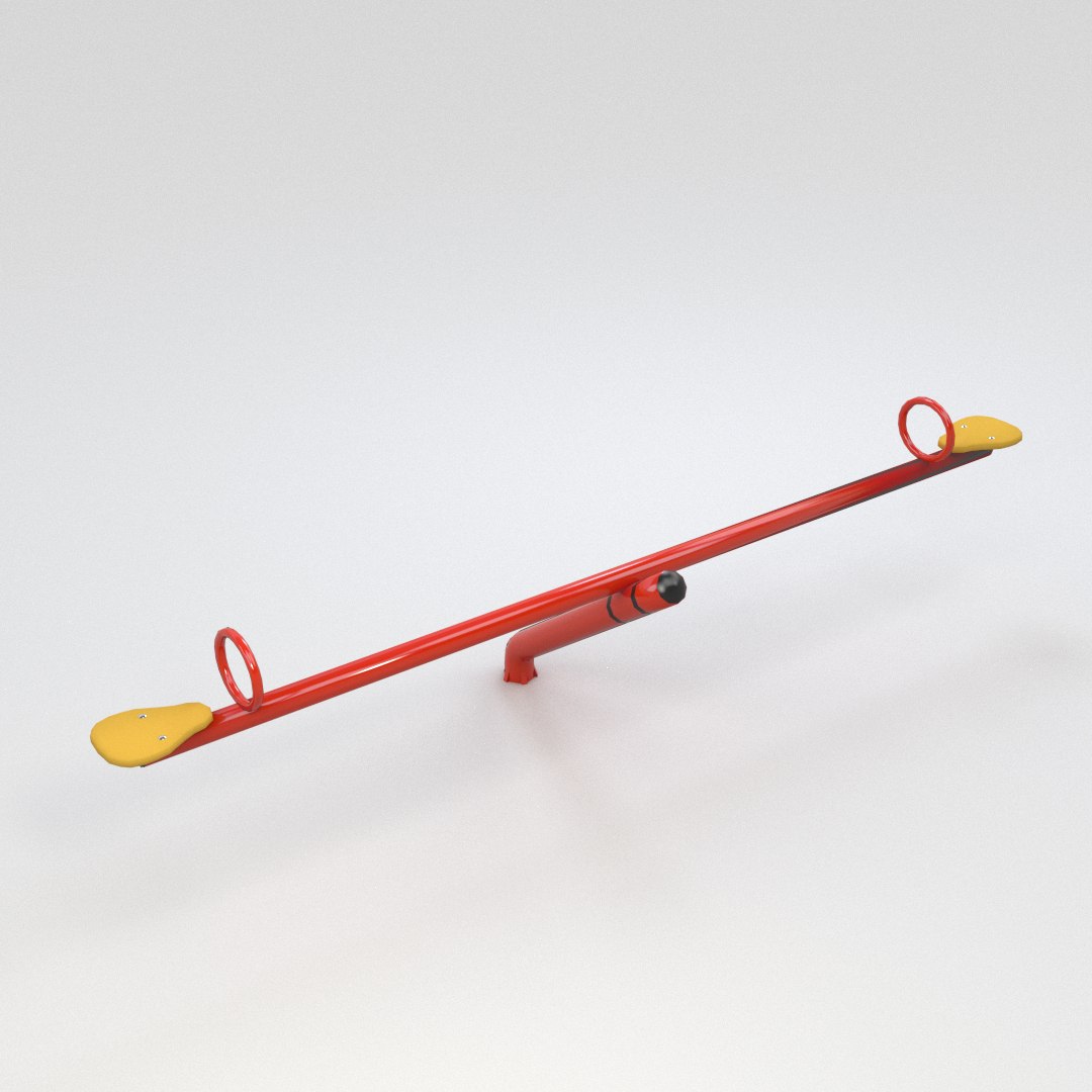 3d seat teeter model
