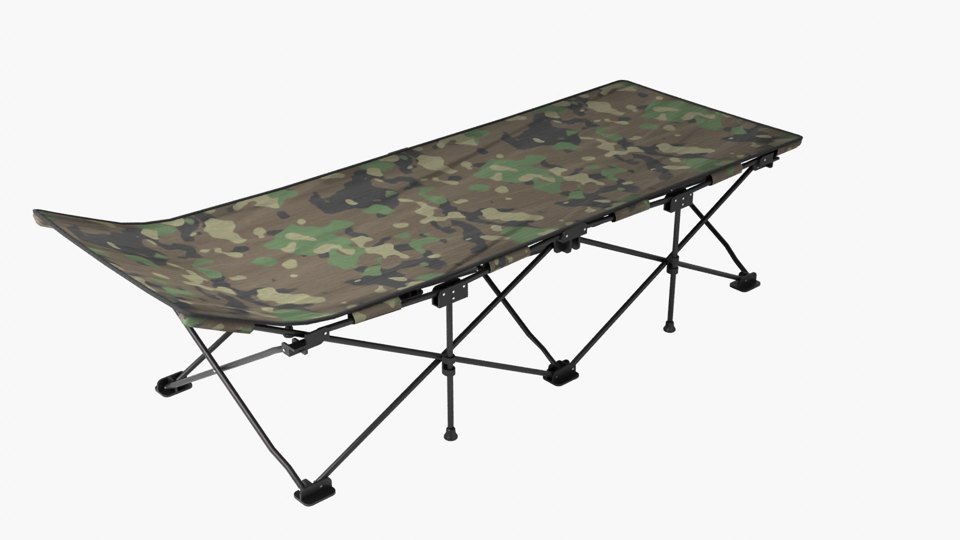 Folding Cot 3D Model - TurboSquid 1875013