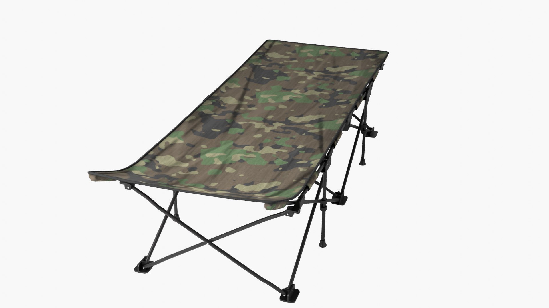 Folding Cot 3D Model - TurboSquid 1875013