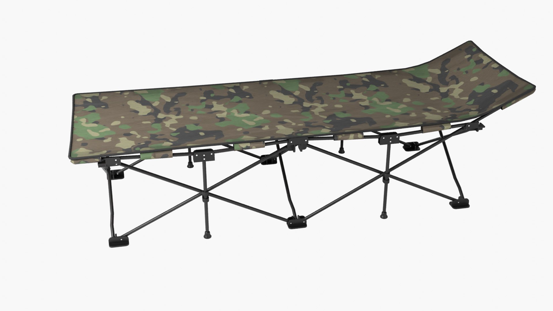 Folding Cot 3D Model - TurboSquid 1875013