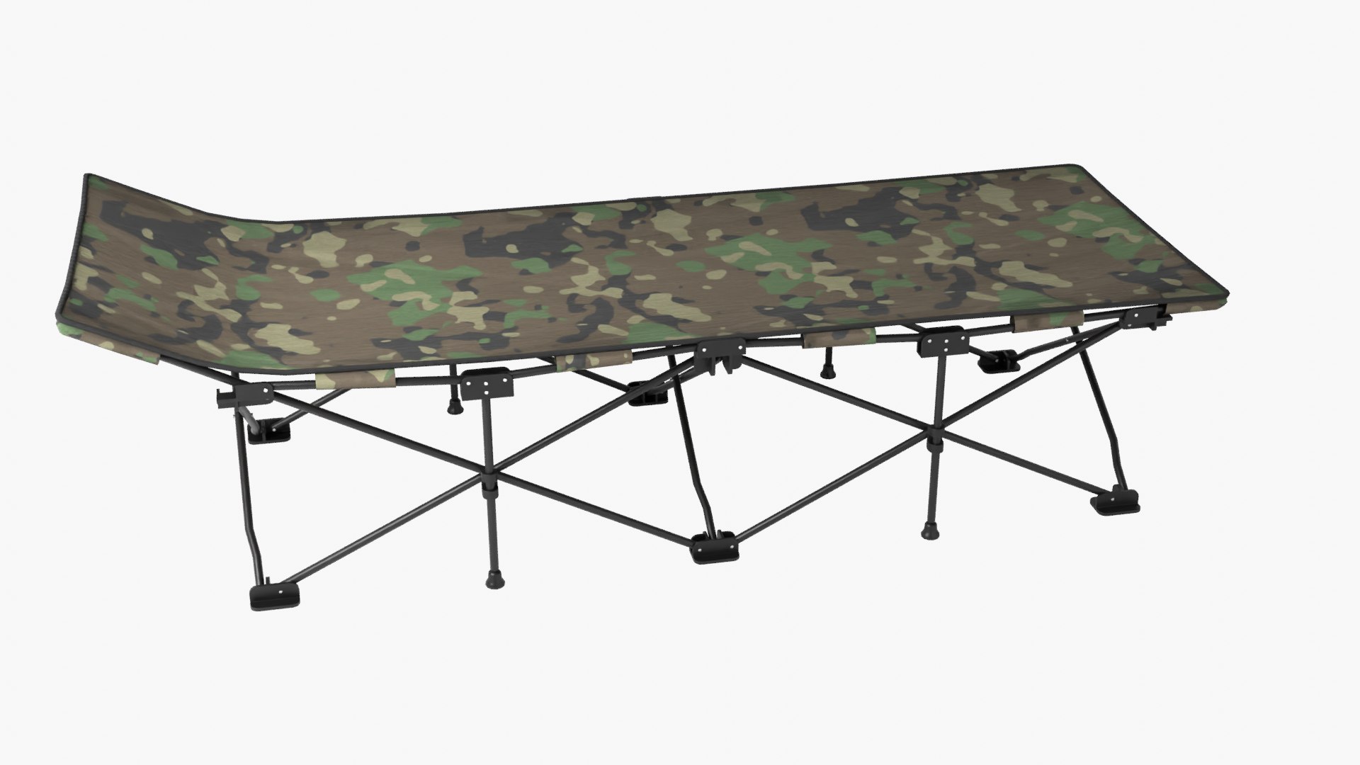 Folding Cot 3D Model - TurboSquid 1875013