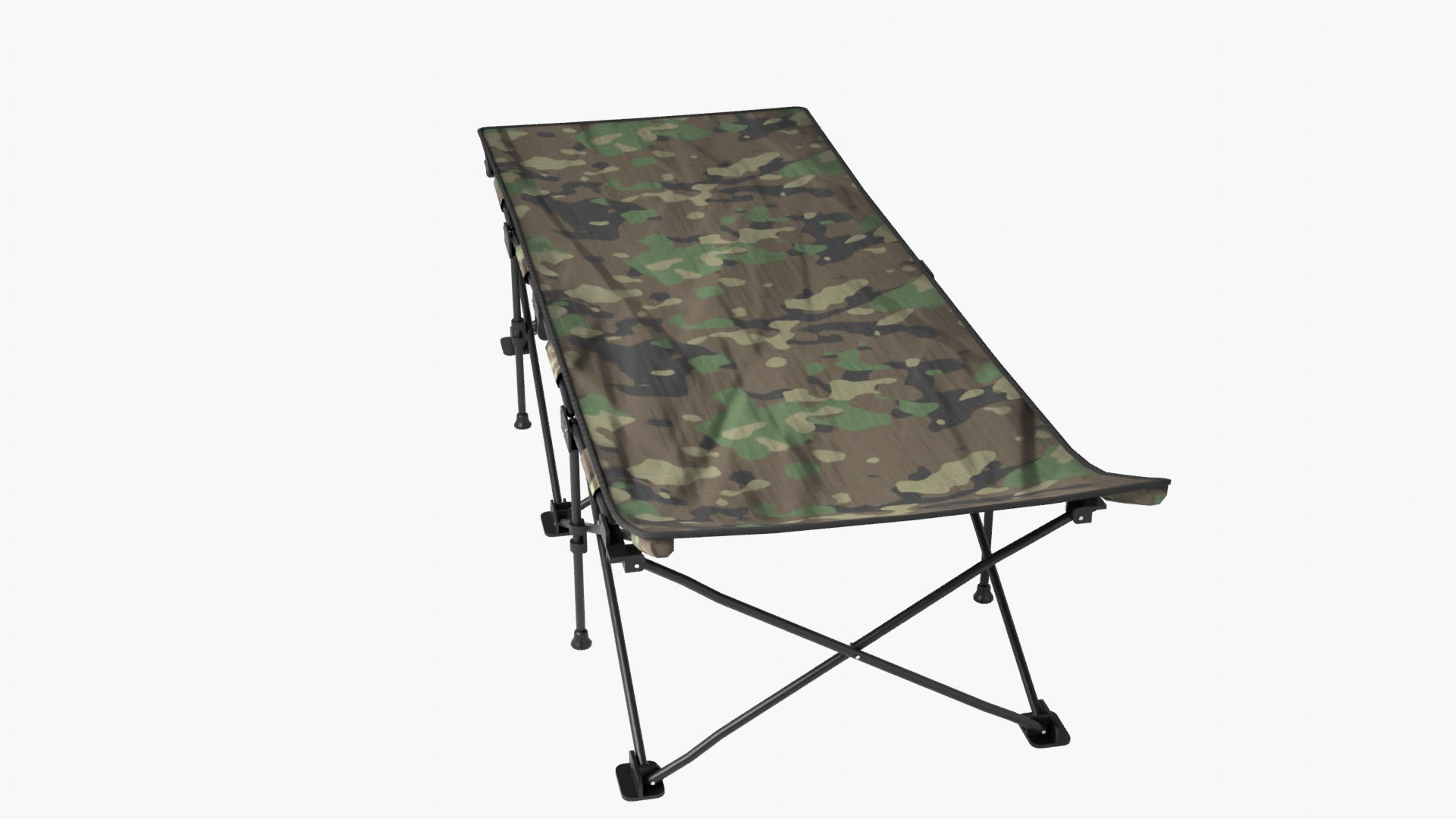 Folding Cot 3D Model - TurboSquid 1875013