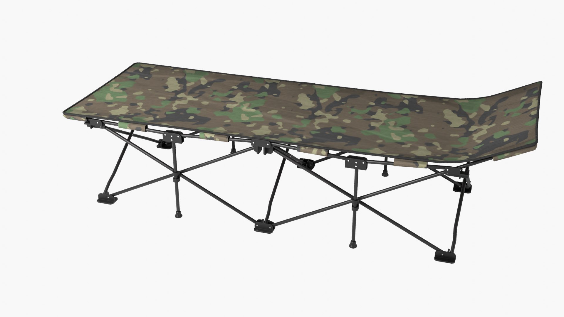 Folding Cot 3D Model - TurboSquid 1875013