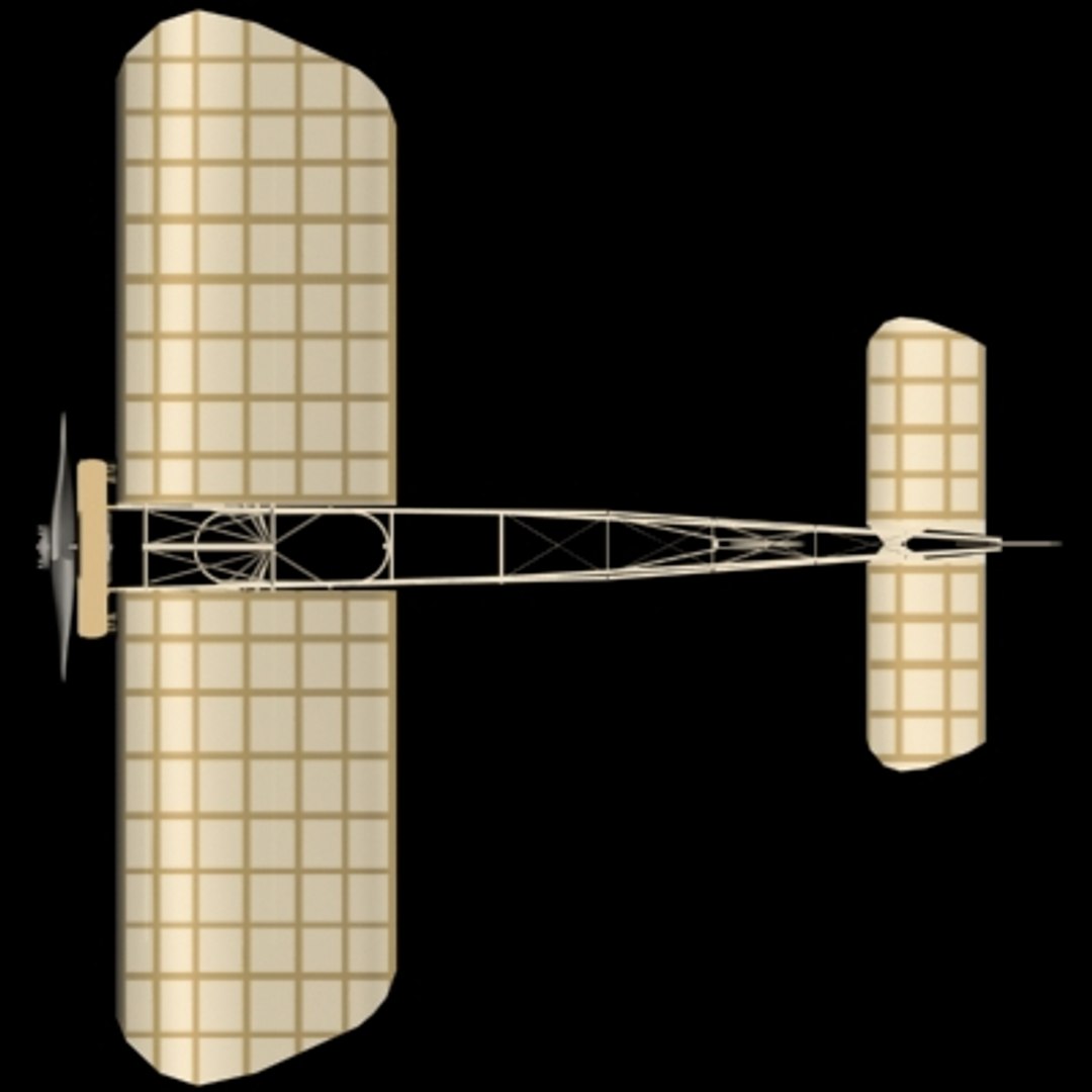 3d Model French Bleriot Xi