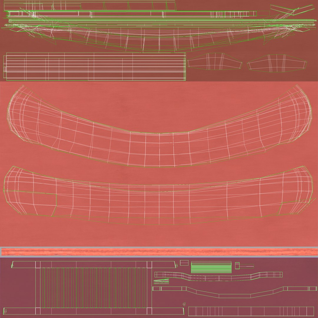 Wood Dinghy Boat Model - TurboSquid 2372507
