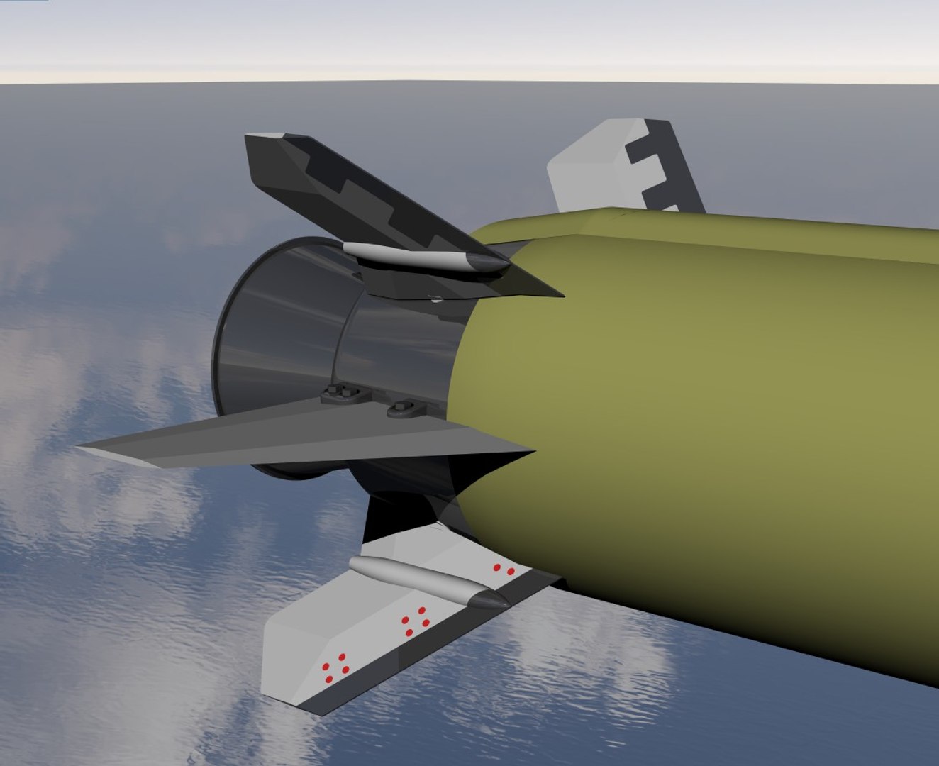 X-51a Waverider 3d Model