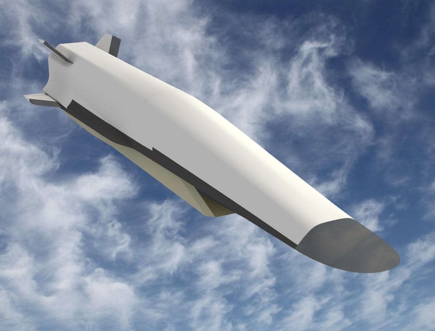 X-51a Waverider 3d Model