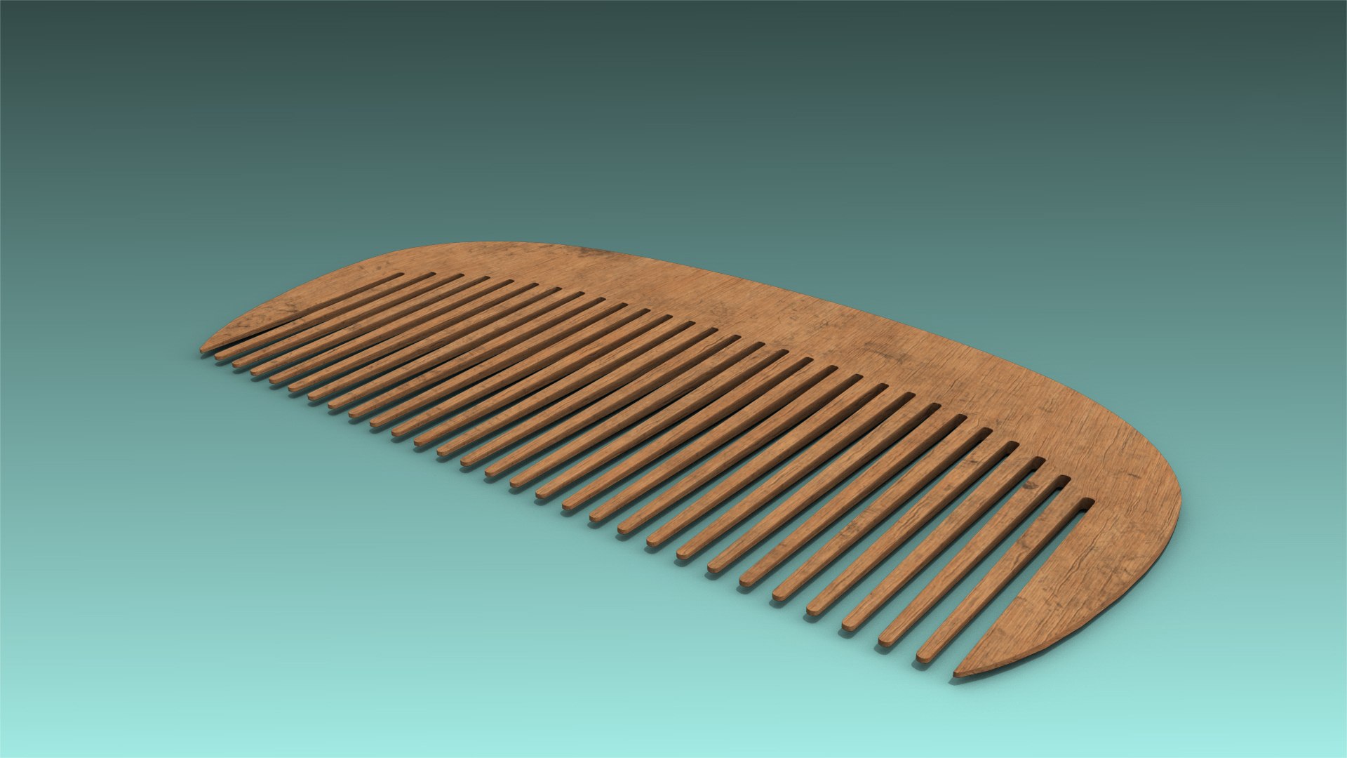 3D Model Low-poly Comb - TurboSquid 1633044