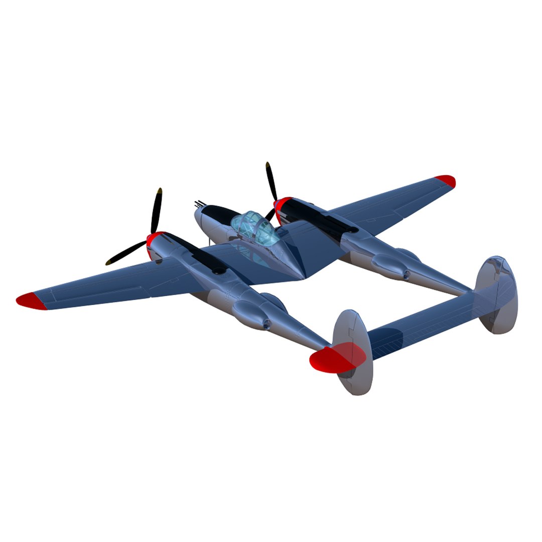 3d model lockheed lightning