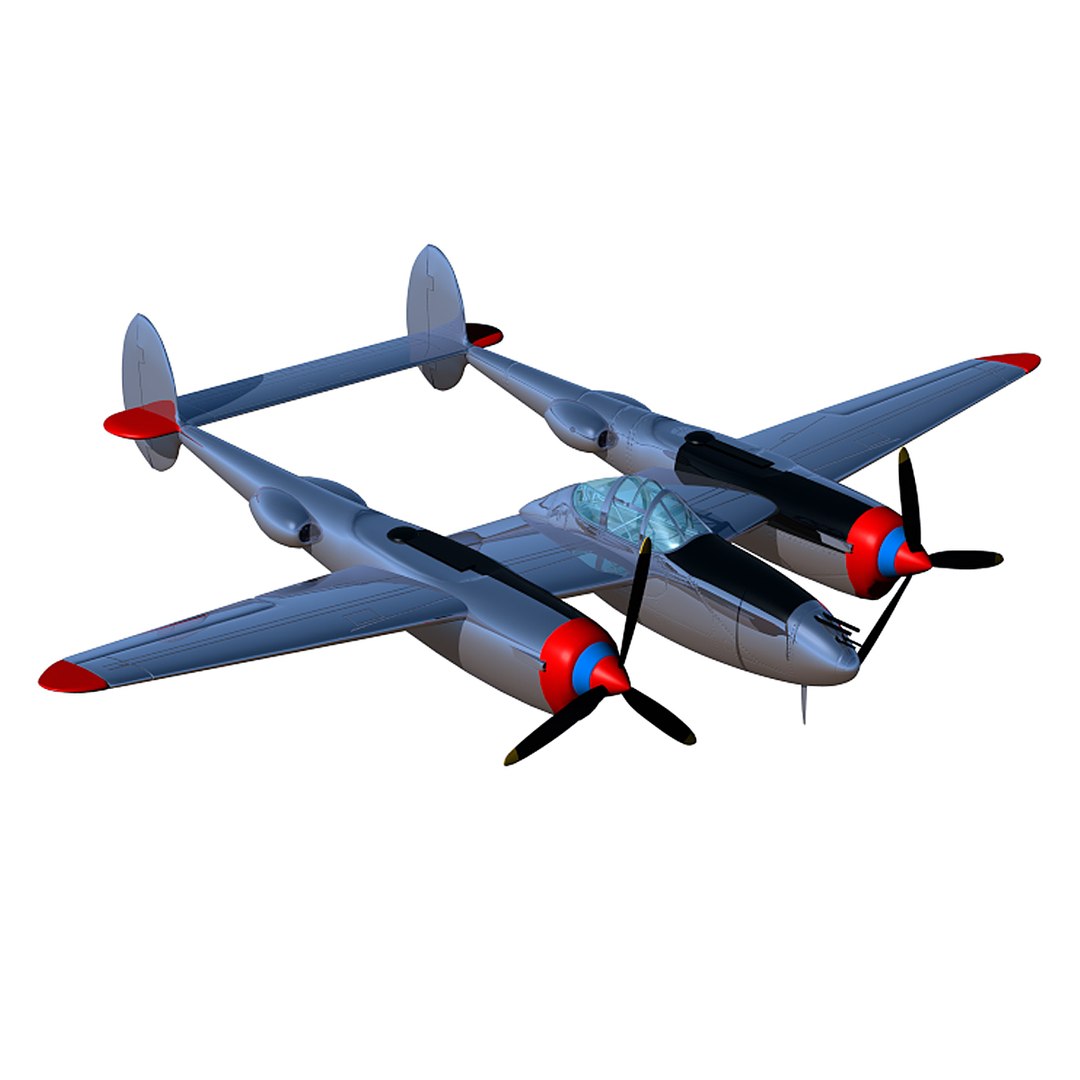 3d model lockheed lightning