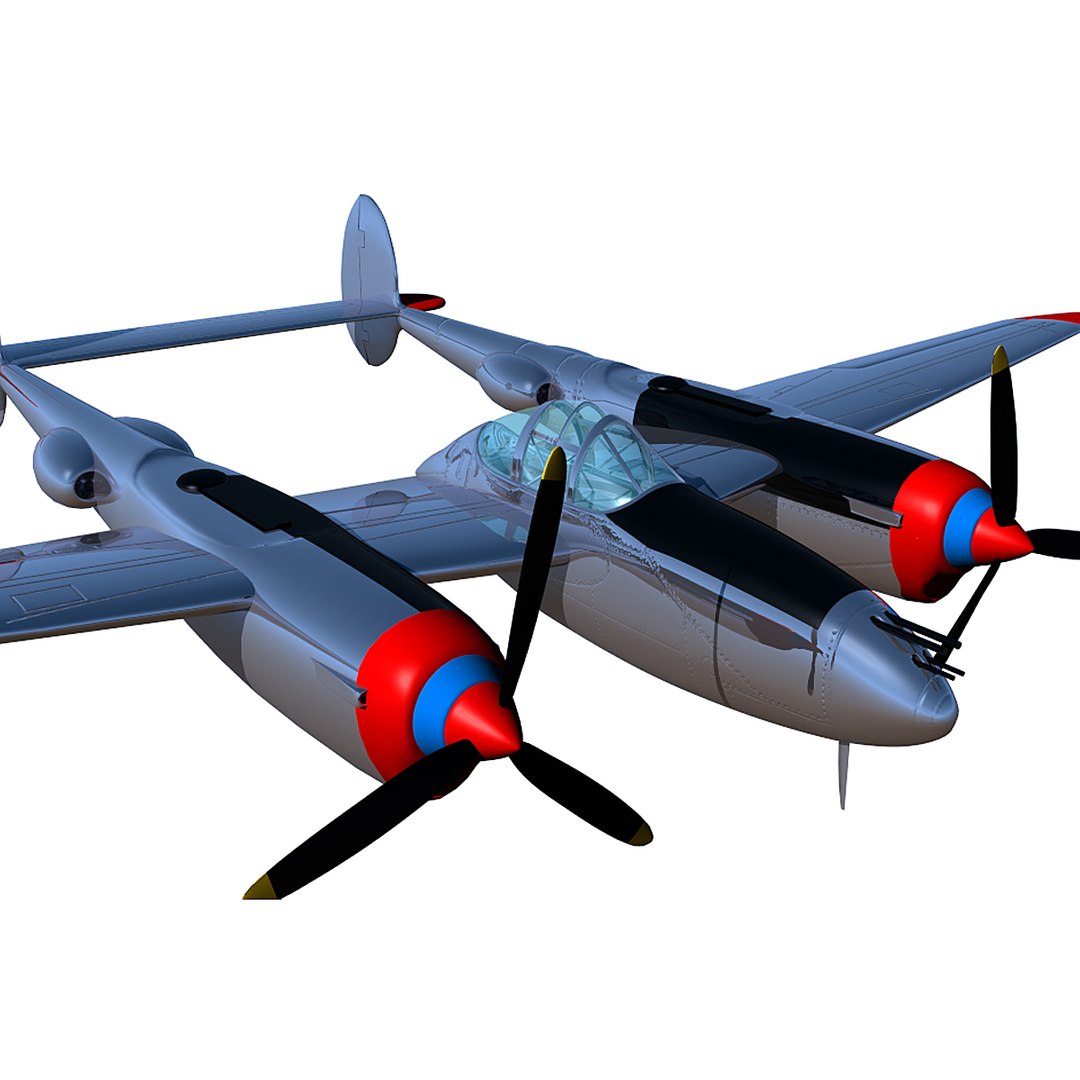 3d model lockheed lightning