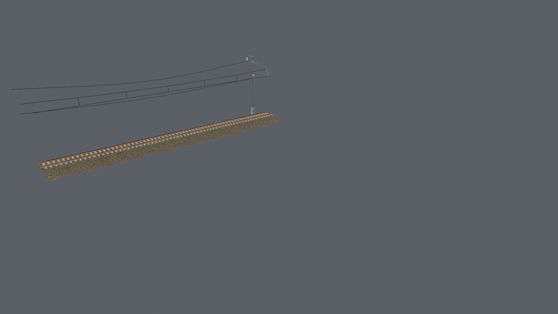 Railroad Track 3D Model - TurboSquid 2036037
