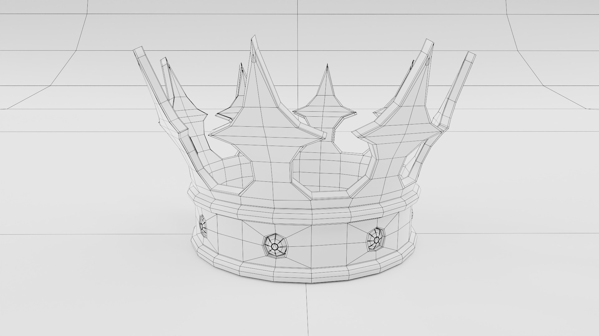 Royal Crown Wooden PBR 3d Model Model - TurboSquid 1953798