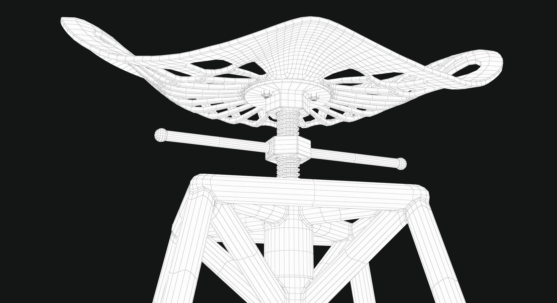 Tractor seat bar stool 3D model - TurboSquid 1324596
