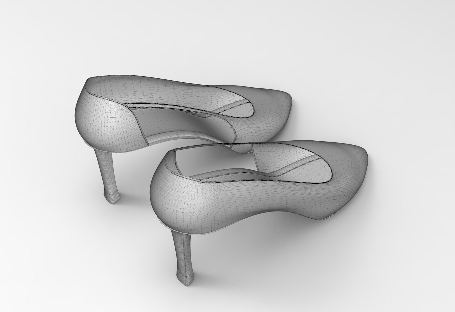 3D Pump Shoe Model - TurboSquid 1926469