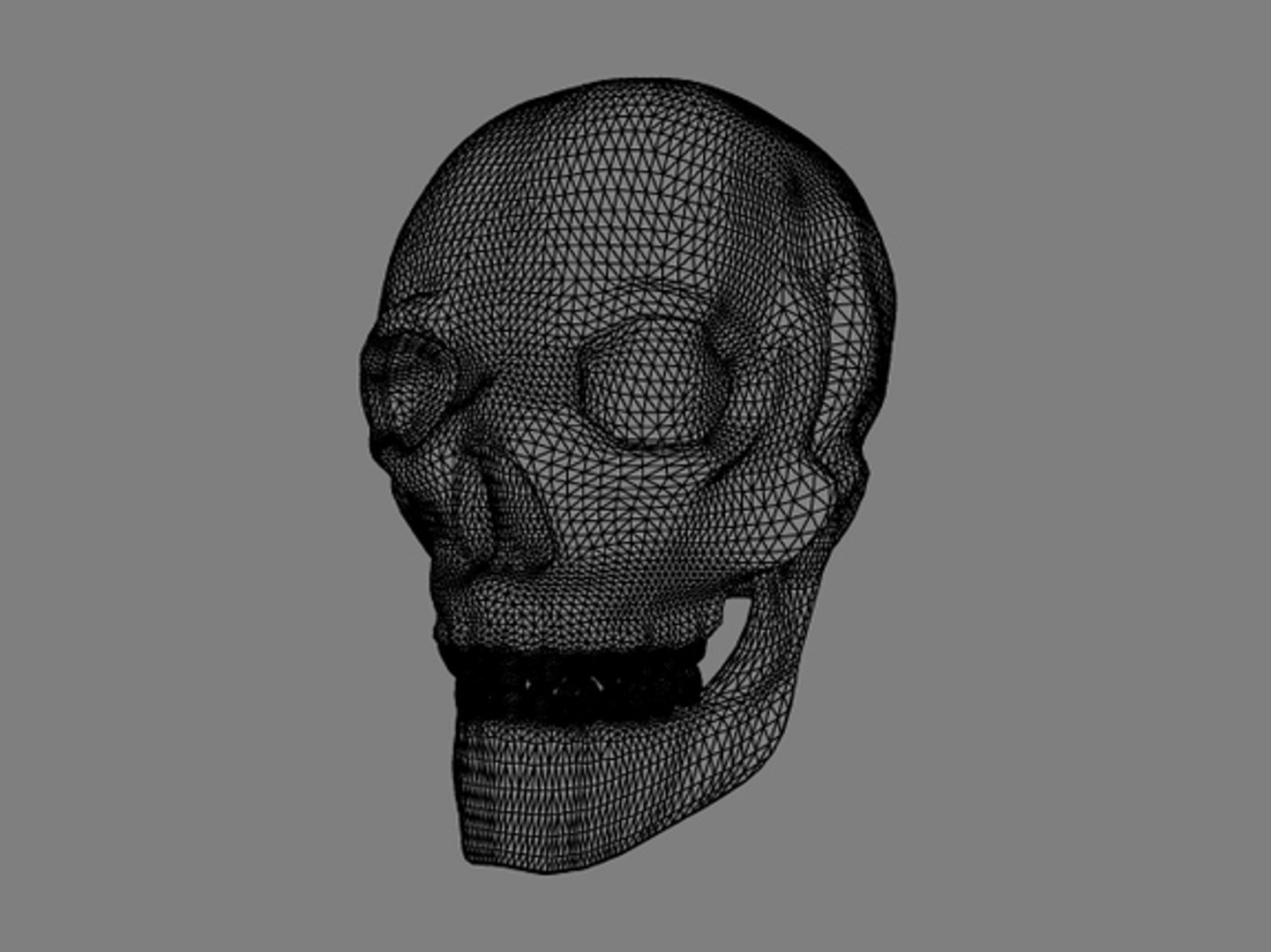 Human Skull 3d 3ds