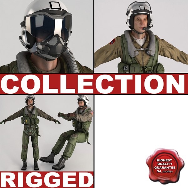 Pilot 3ds Max Models for Download | TurboSquid