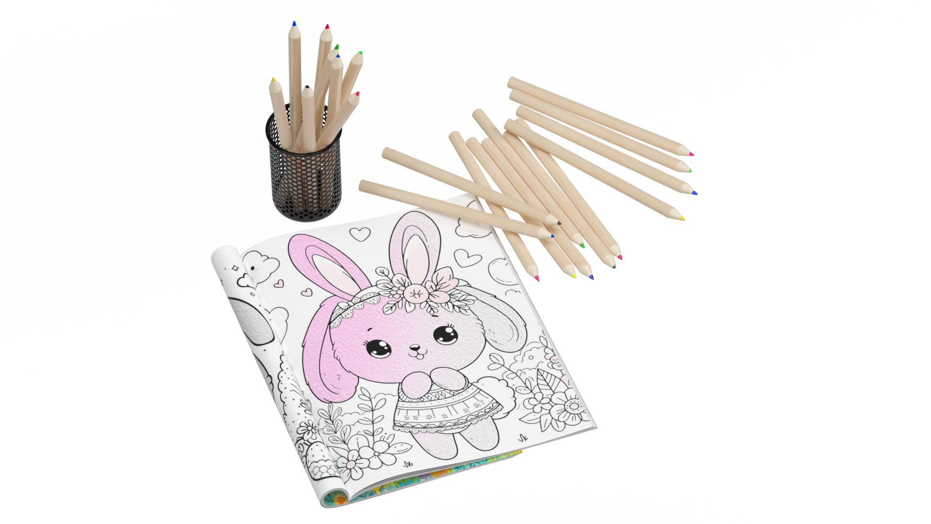 3D Colouring Model - TurboSquid 2301273