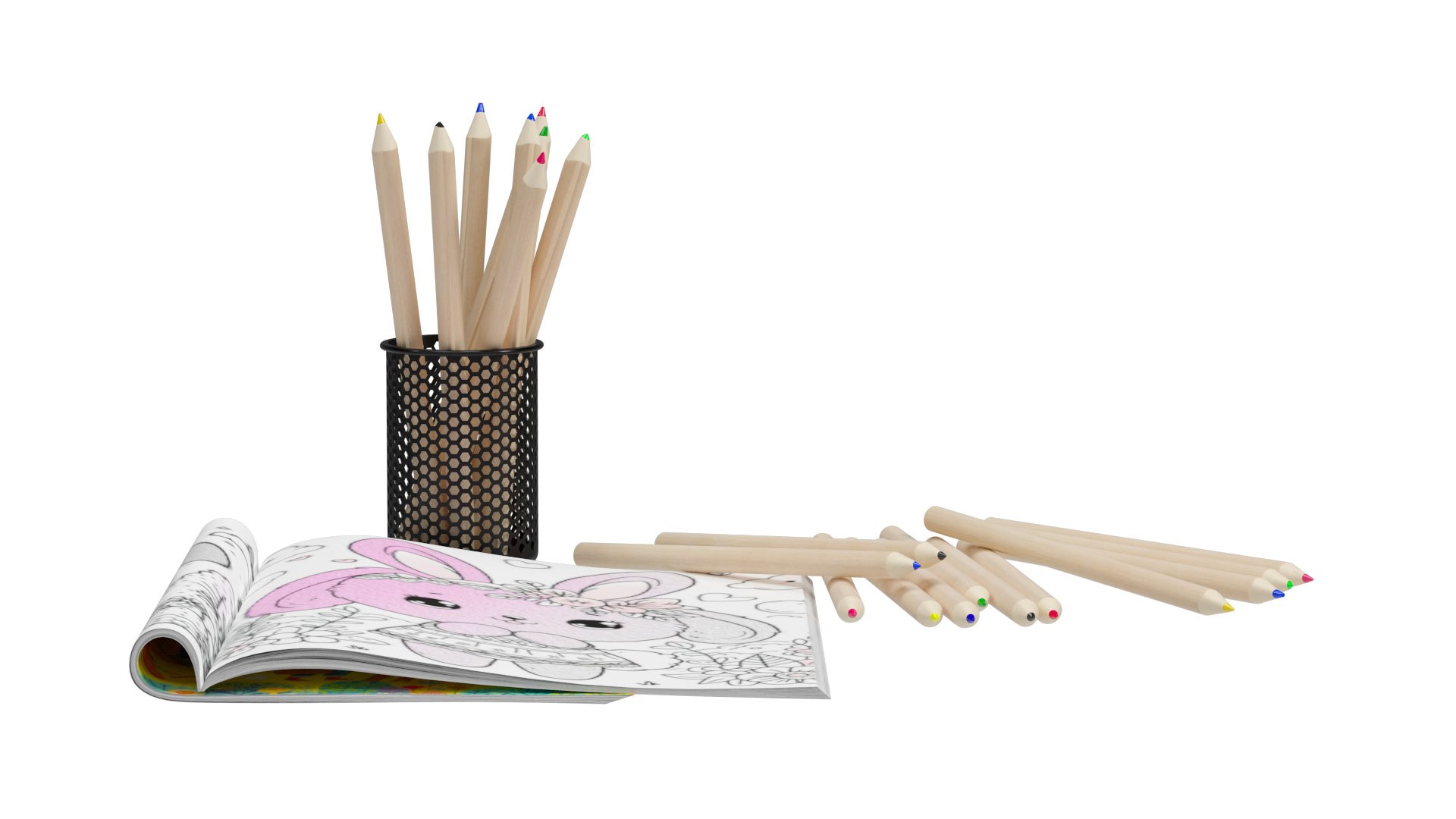 3D Colouring Model - TurboSquid 2301273