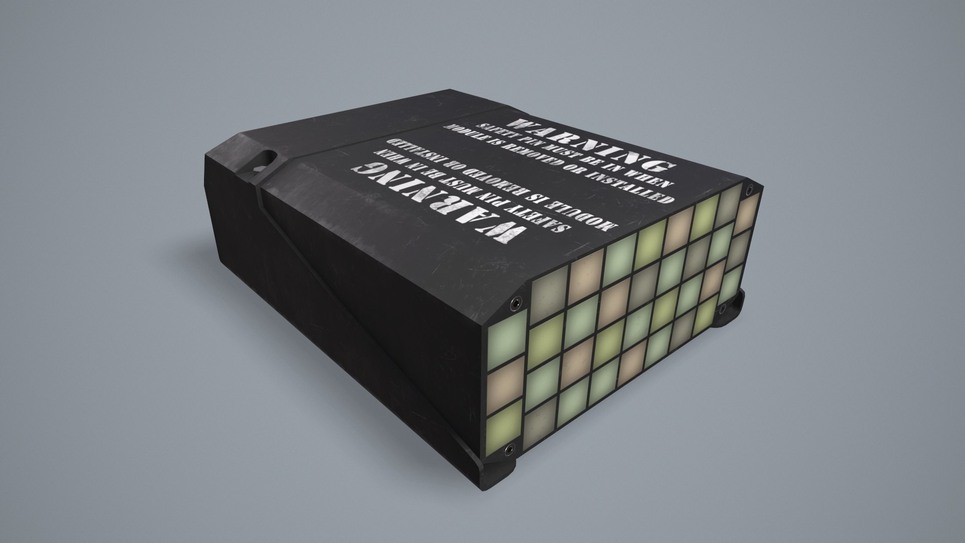 3D Aircraft M130 Flares Dispenser Model - TurboSquid 2170690