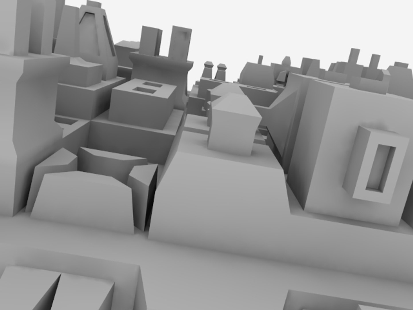 Complex Greebled Cube Dxf