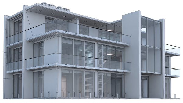 max modern office building architectural