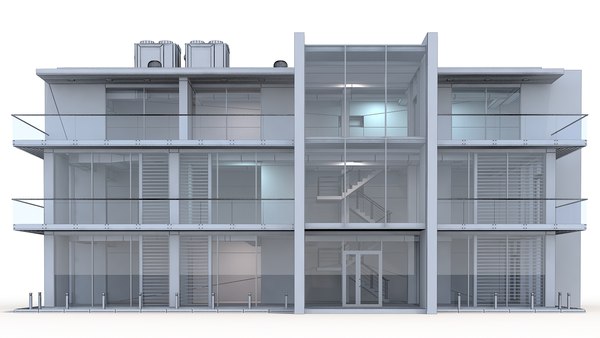 max modern office building architectural