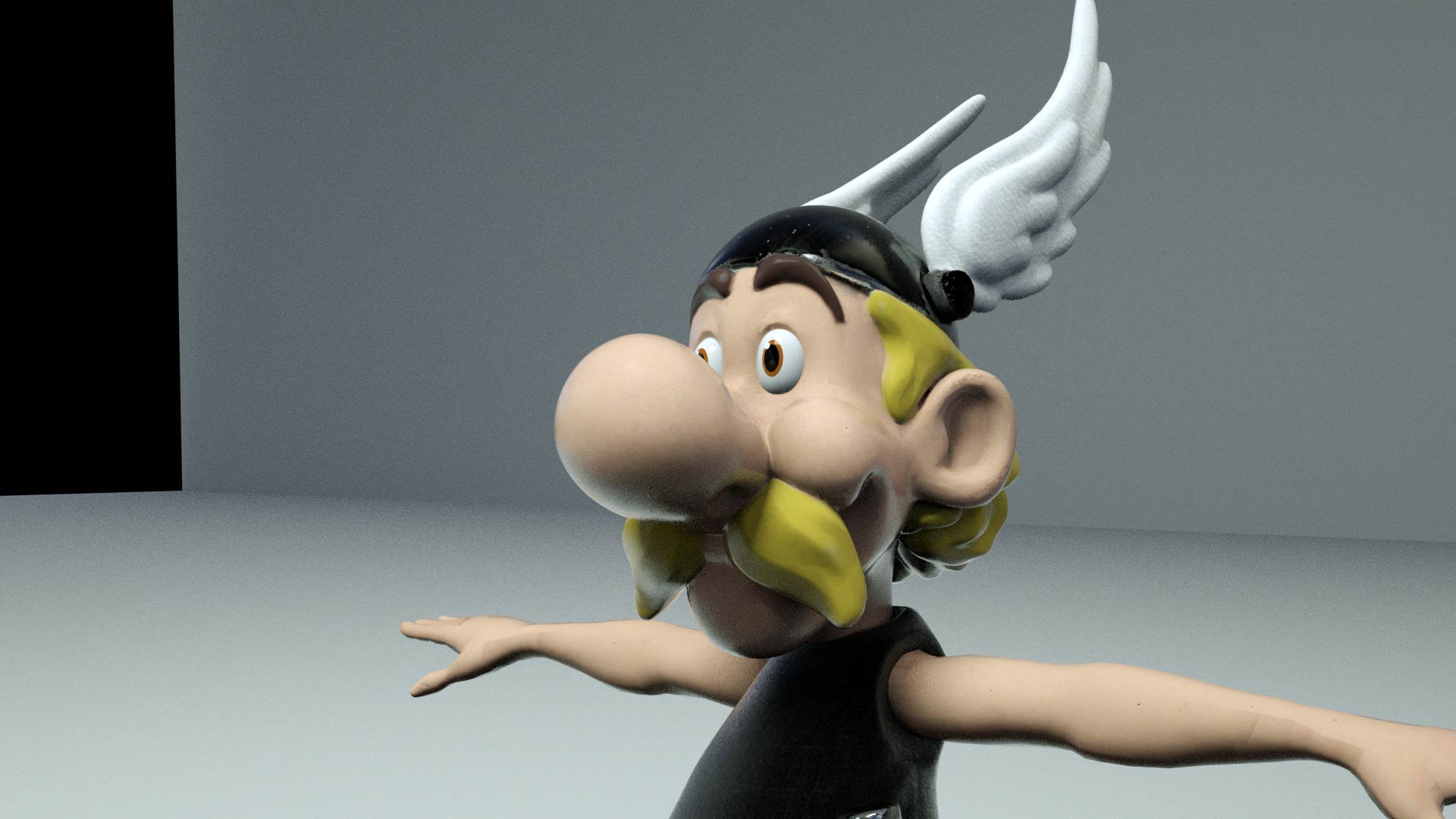 3D Asterix Model - TurboSquid 1544881