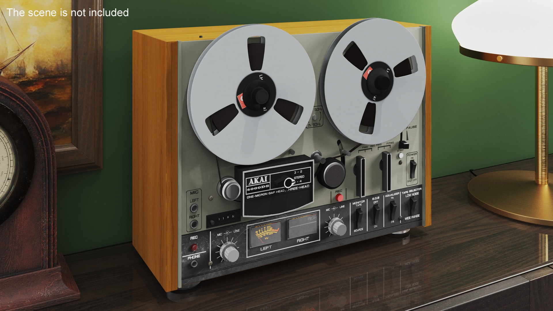 3D Tape Recorder AKAI 4000DS - TurboSquid 2206779