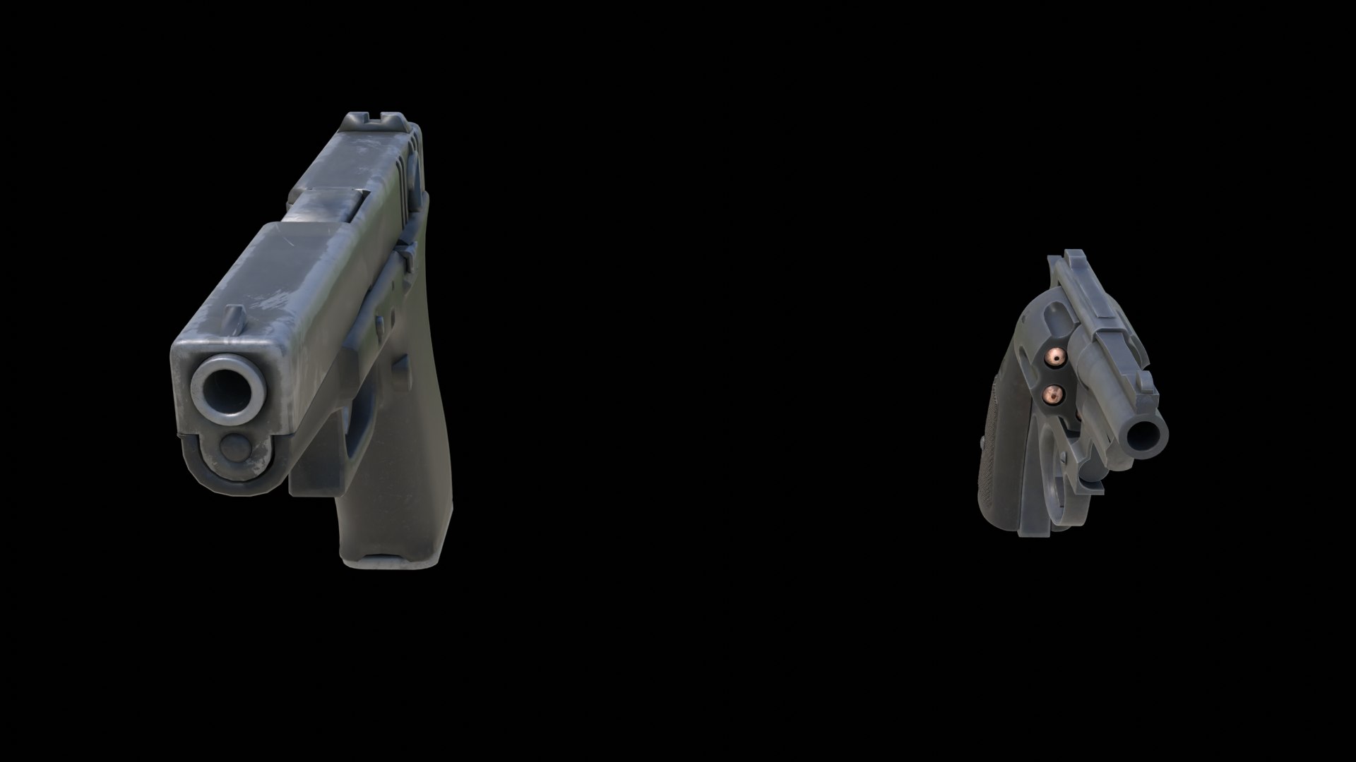 3D Pistol Gun model - TurboSquid 2167948