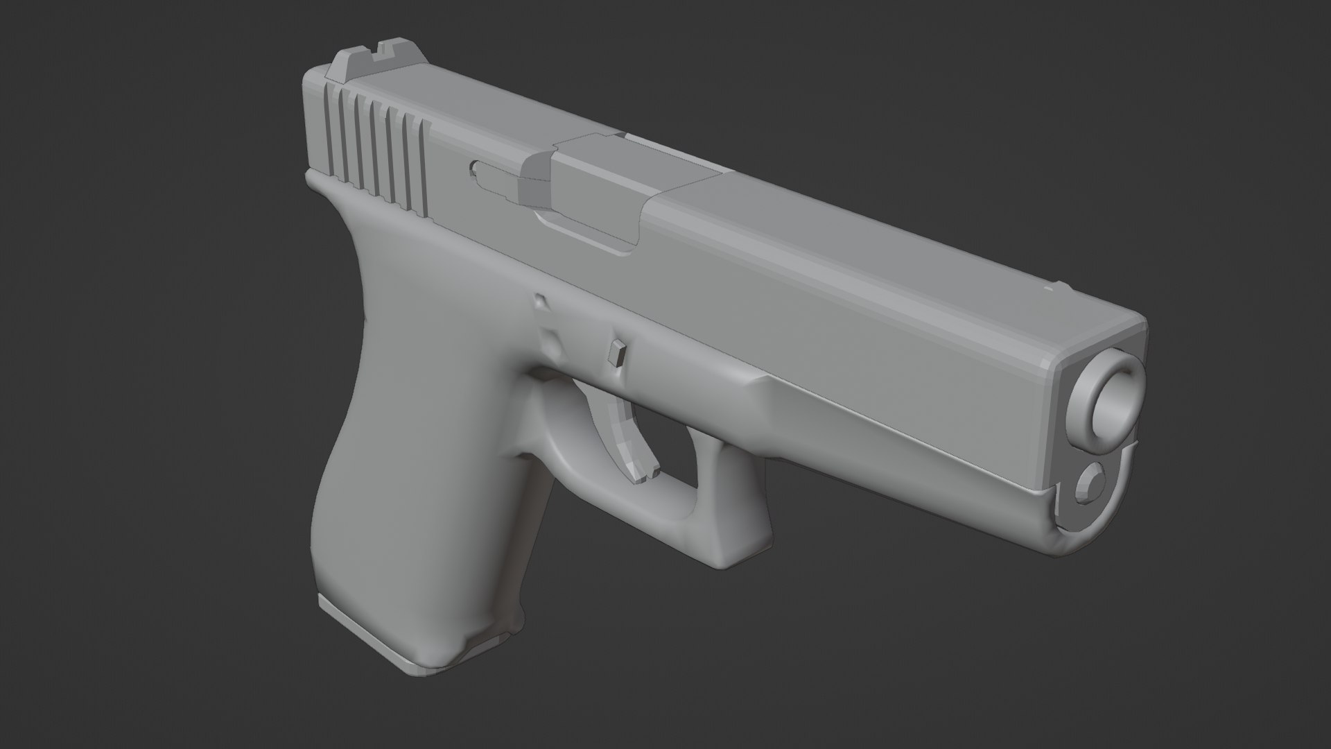 3D Pistol Gun model - TurboSquid 2167948