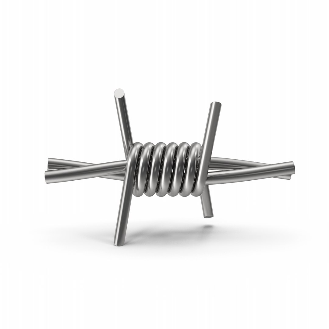 Barbed Wire 3D Model - TurboSquid 2221791