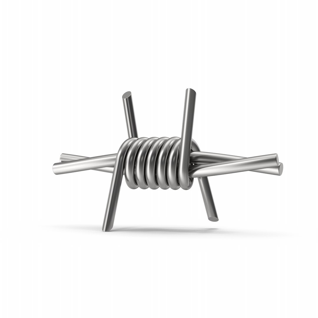 Barbed Wire 3D Model - TurboSquid 2221791