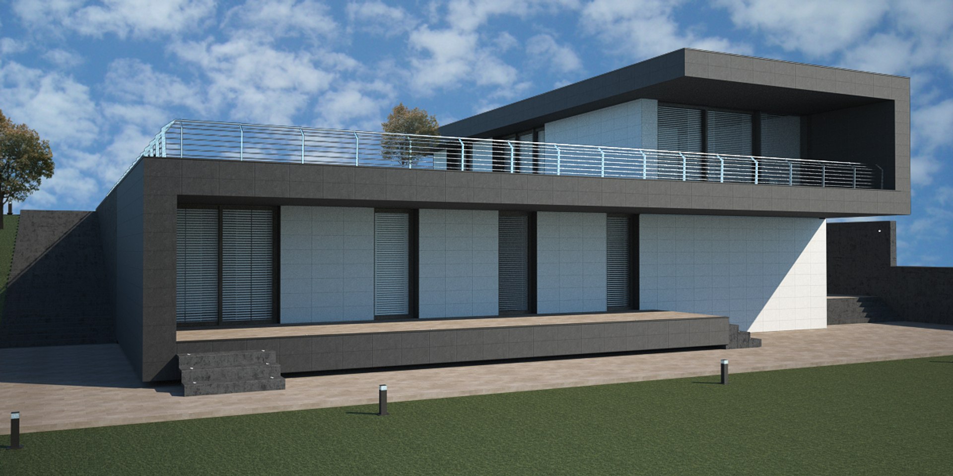 3d Italian House Model