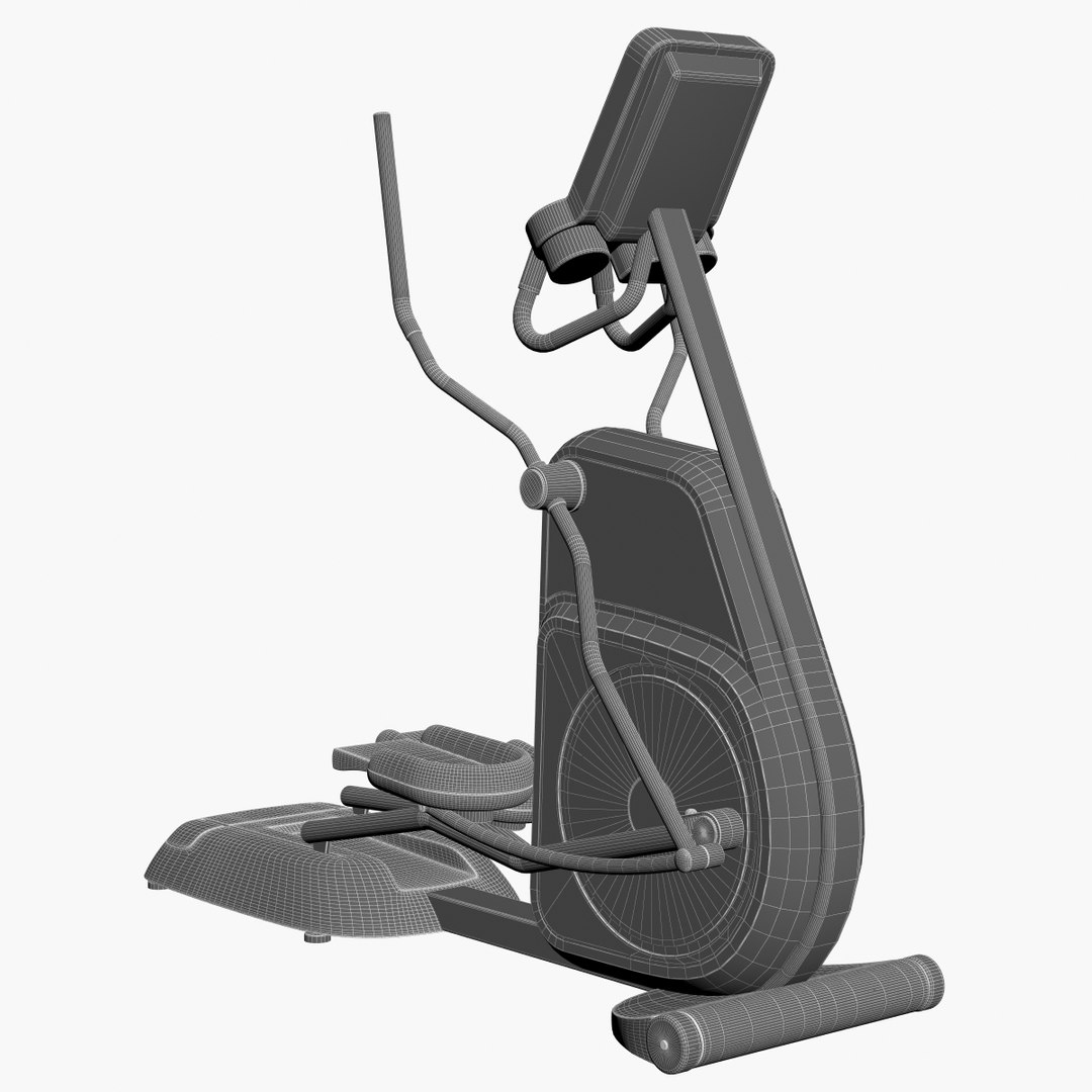 3d Gym Equipment Elliptical Trainer