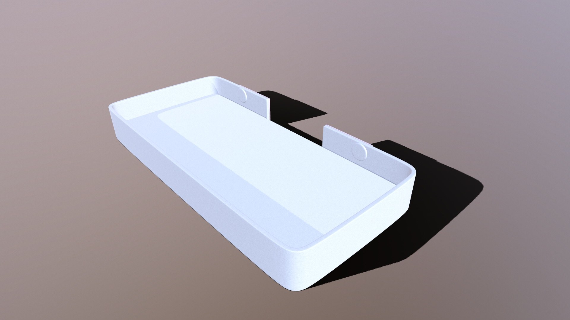 3D Glass Shelves Model - TurboSquid 2237924