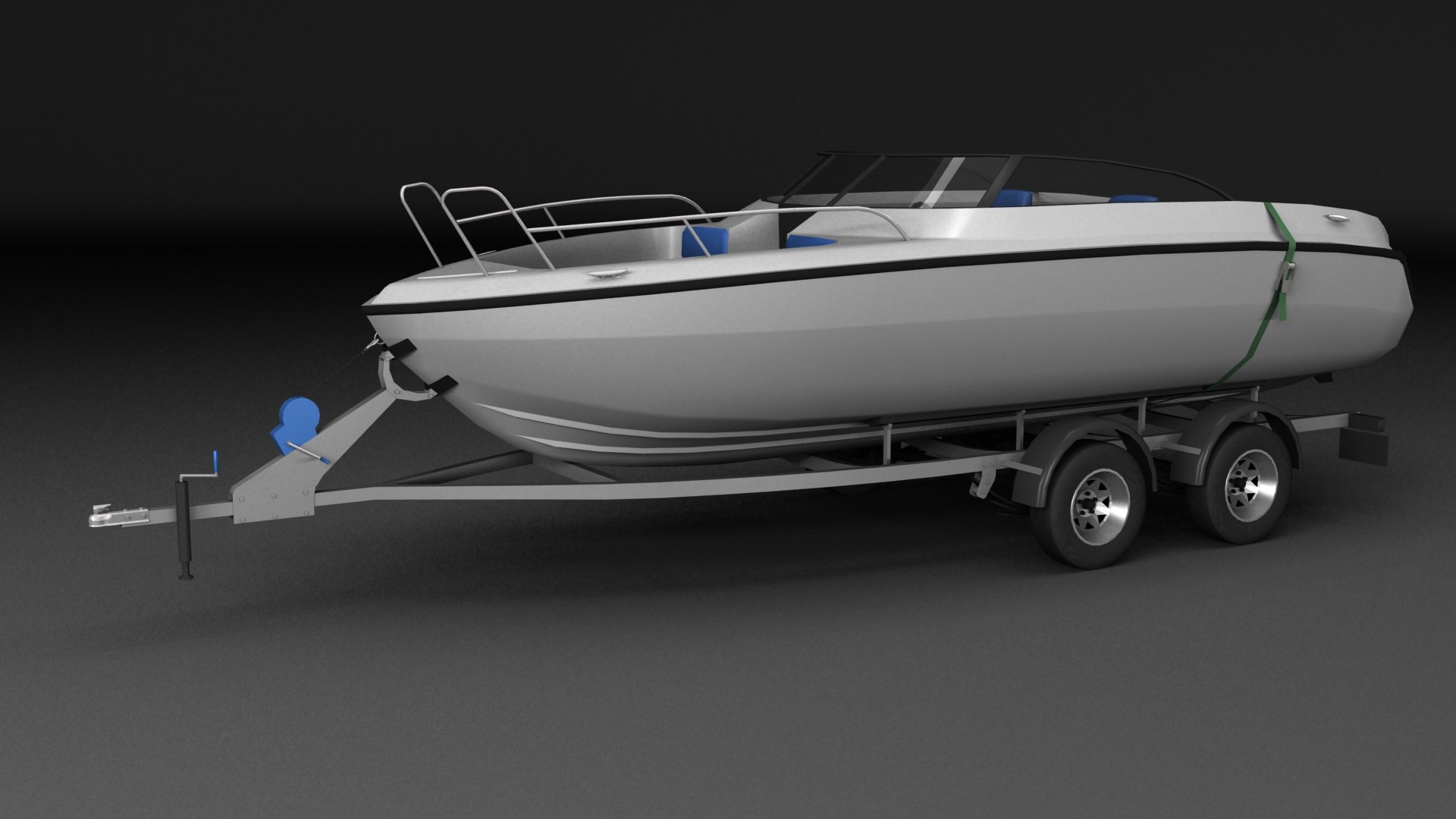 3D model 2019 Ram 1500 QuadCab boat - TurboSquid 2122330