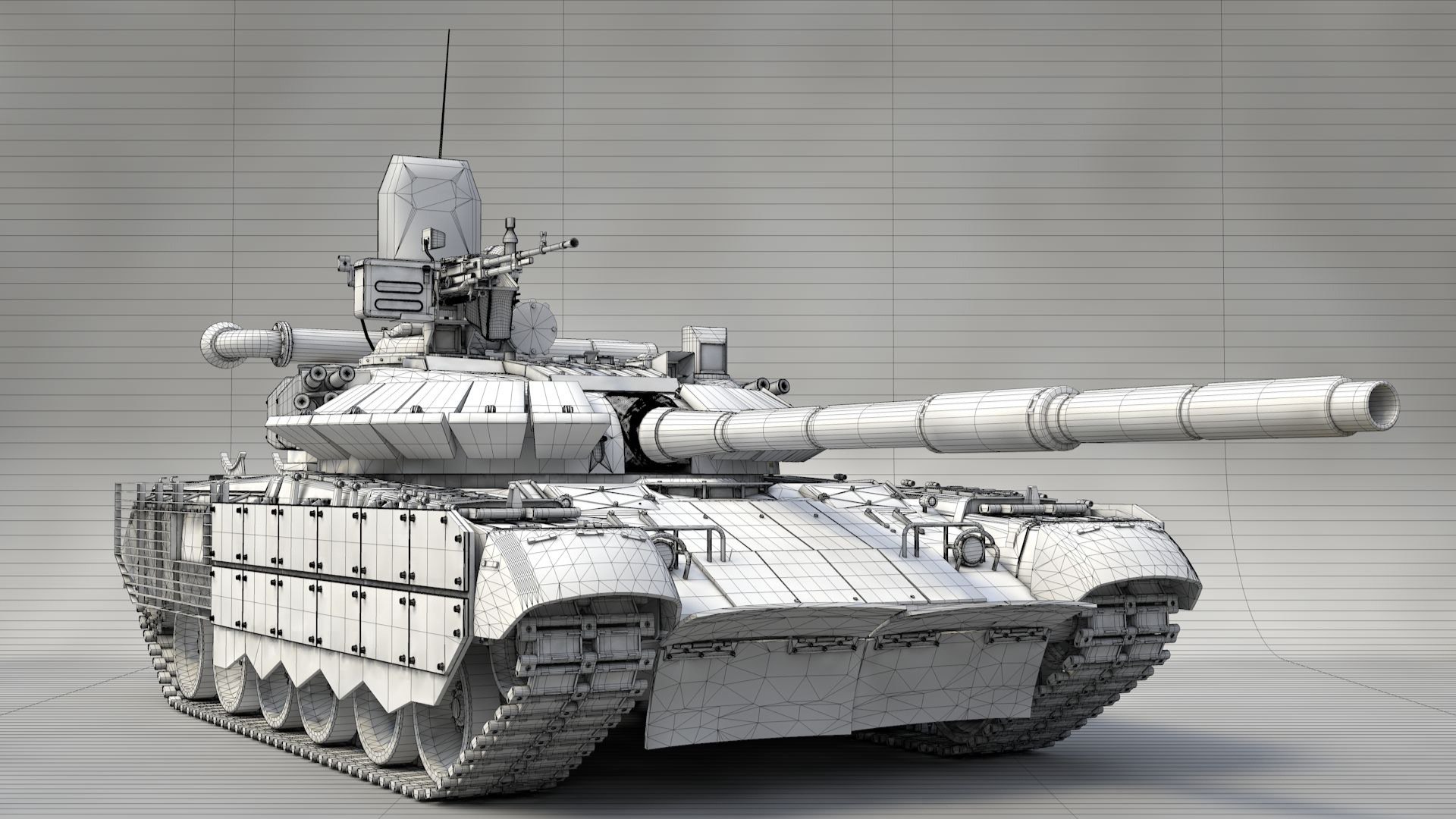 3D Model Russian T-80BVM - TurboSquid 2254920