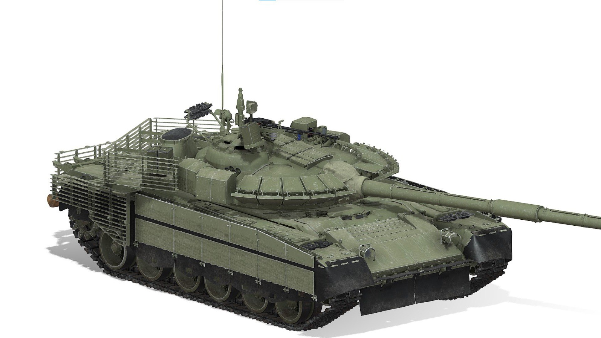 3D Model Russian T-80BVM - TurboSquid 2254920