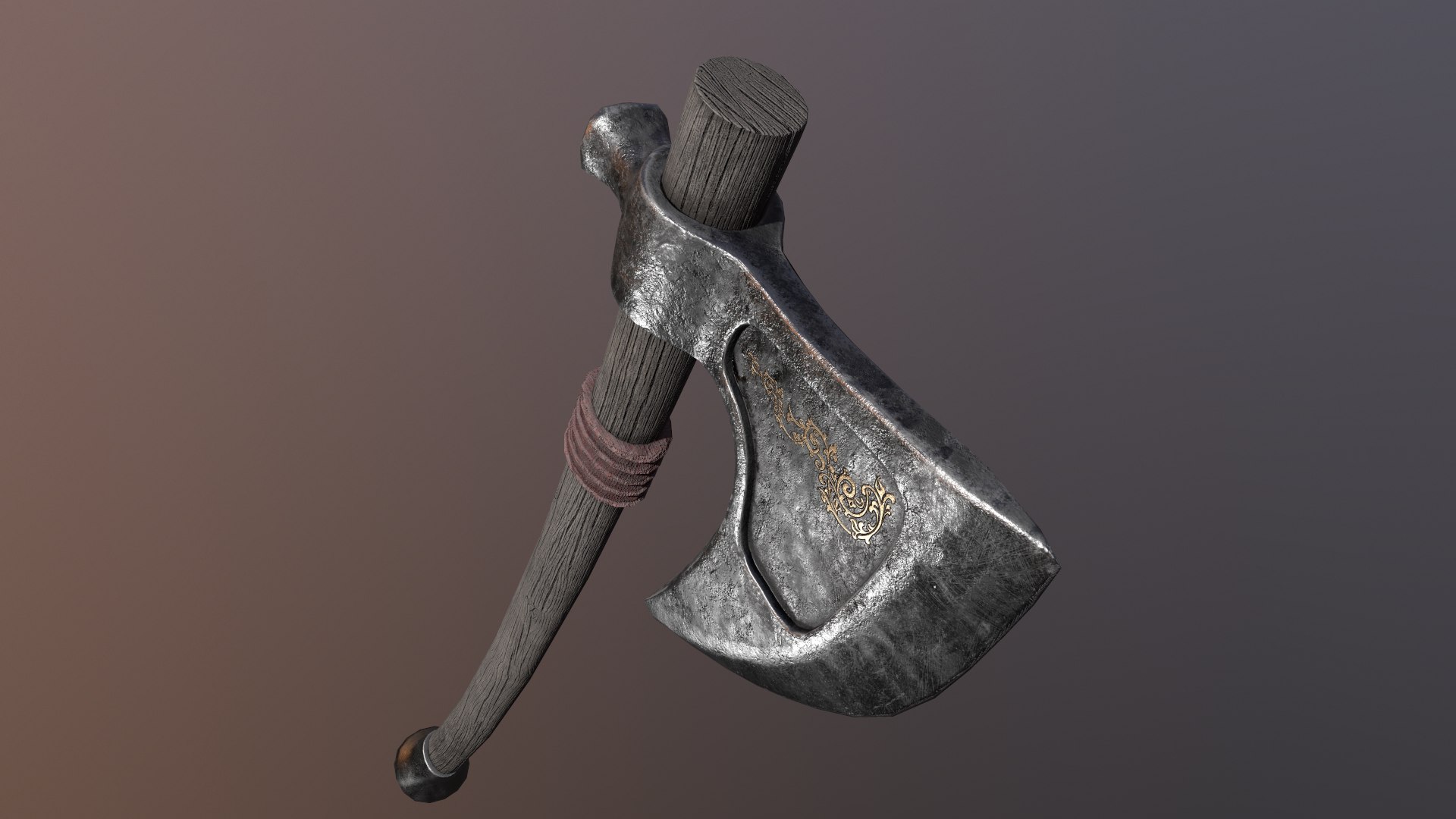 Medieval Axe 3D Model - TurboSquid 2064421