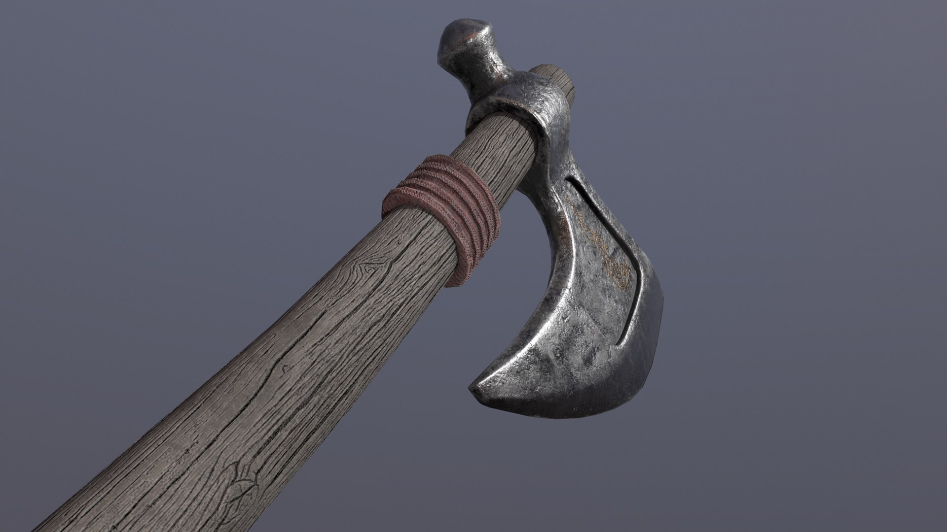Medieval Axe 3D Model - TurboSquid 2064421