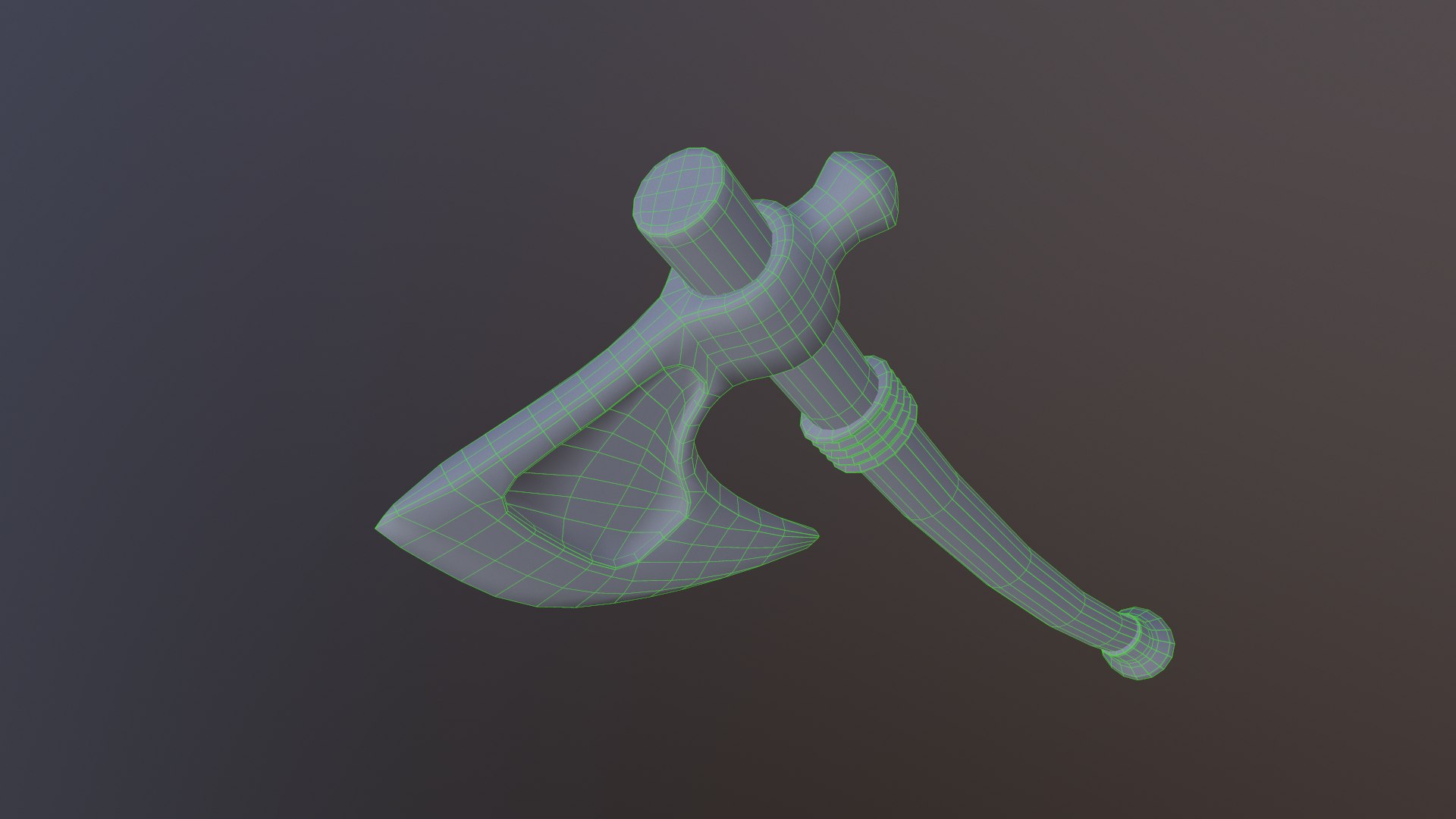 Medieval Axe 3D Model - TurboSquid 2064421
