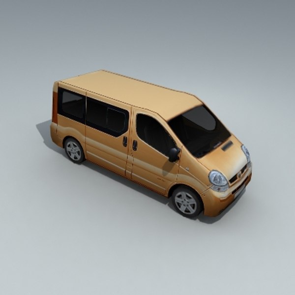vehicle van 3d model