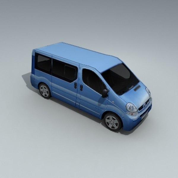 vehicle van 3d model