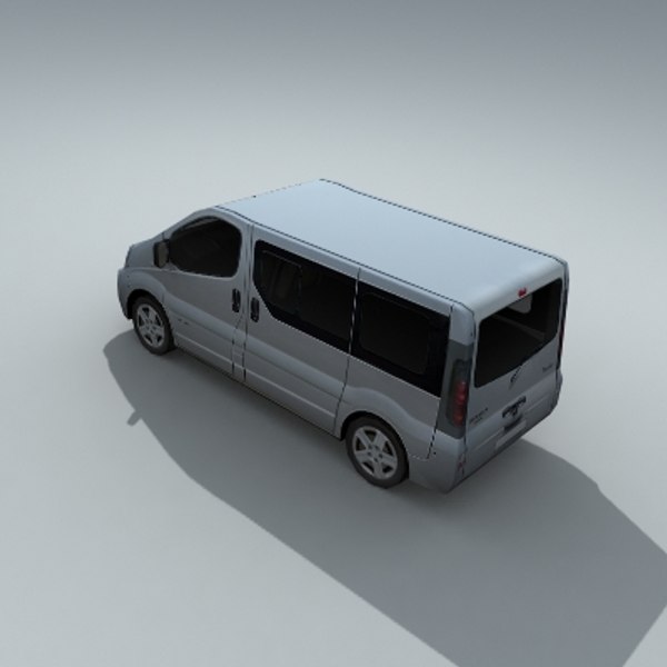 vehicle van 3d model